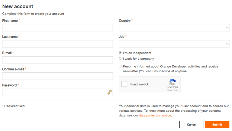How to start with Orange Developer - Orange Developer