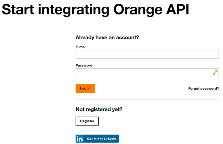 How to start with Orange Developer - Orange Developer