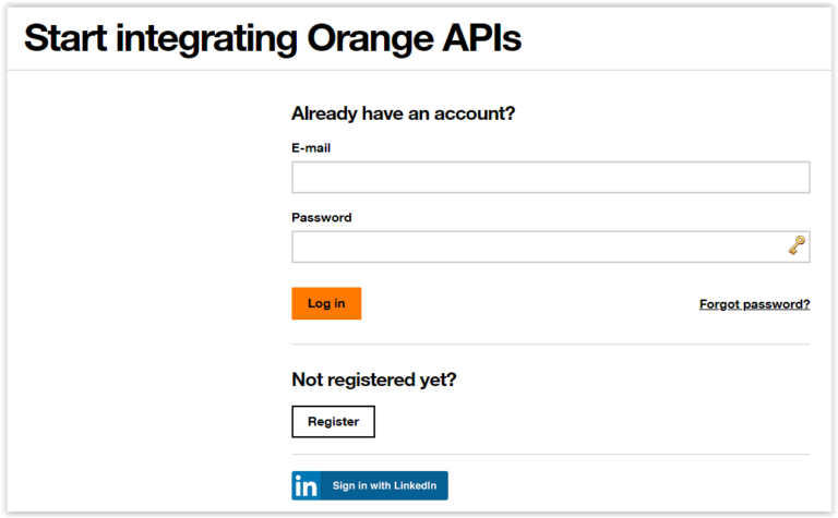 How to start with Orange Developer - Orange Developer