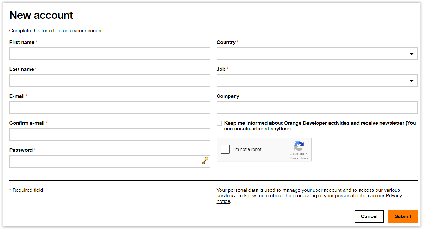How to start with Orange Developer - Orange Developer