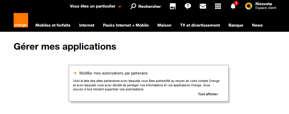 Authentication France API – Getting started – Orange Developer